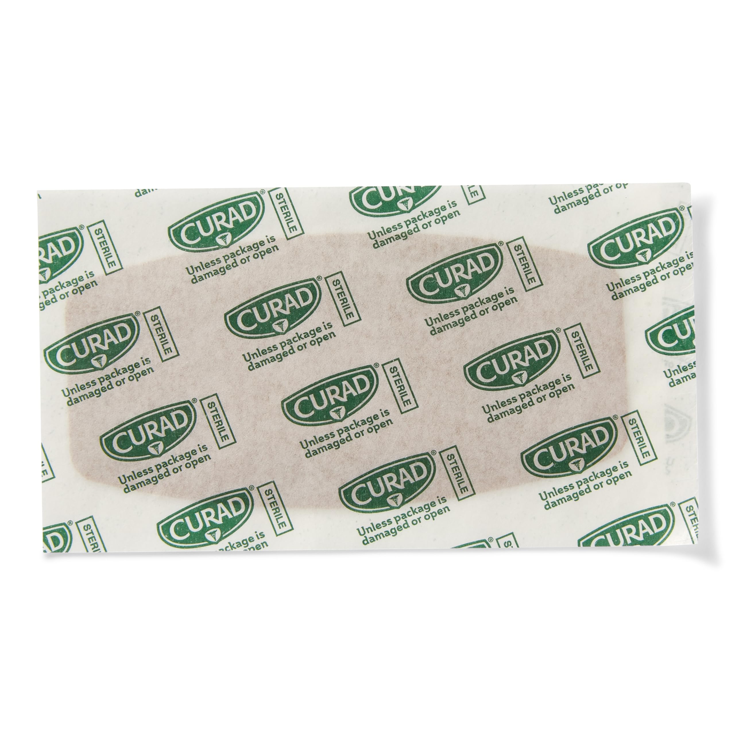 Medline CURAD Flex-Fabric Adhesive Bandages, X-Large 2x4, 50 Count