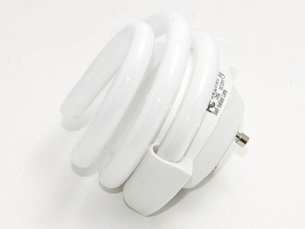 MaxLite 18W Warm White GU24 Spiral CFL Bulb
