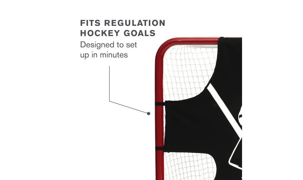 SKLZ Foam Shooting Targets Training Aid for Hockey Goals, Black