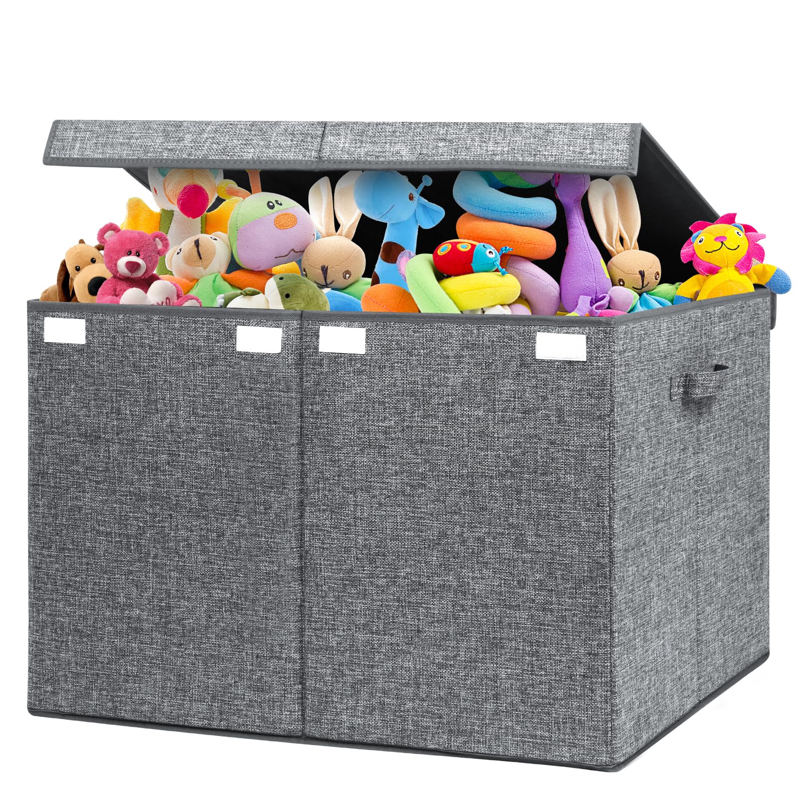 popoly Toy Box Chest 26"x17" x17", Large Toy Box 25"x13" x16"