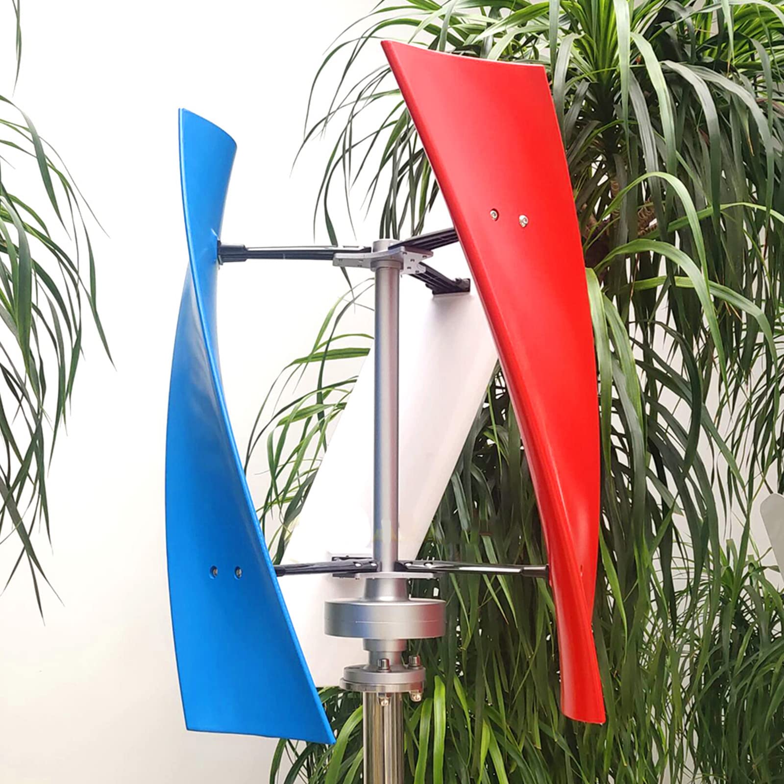 QAZNHODDS 9000W Wind Turbine Generator Kit, 12V 24V 48V 220V with MPPT Controller Wind Turbines Electricity Producer Equipment Home Power Energy Kit,48V