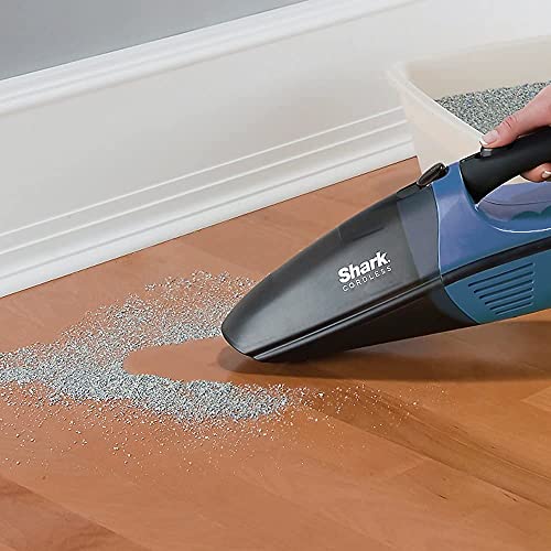 Shark SV75Z Blue Cordless Pet Perfect Lithium Ion Handheld Vacuum Cleaner (Renewed)