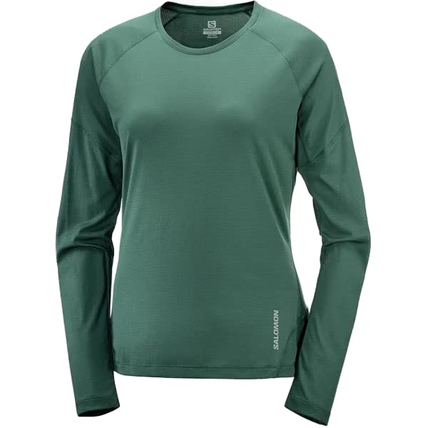 Salomon womens Tee T Shirt, Ponderosa Pine, Small US
