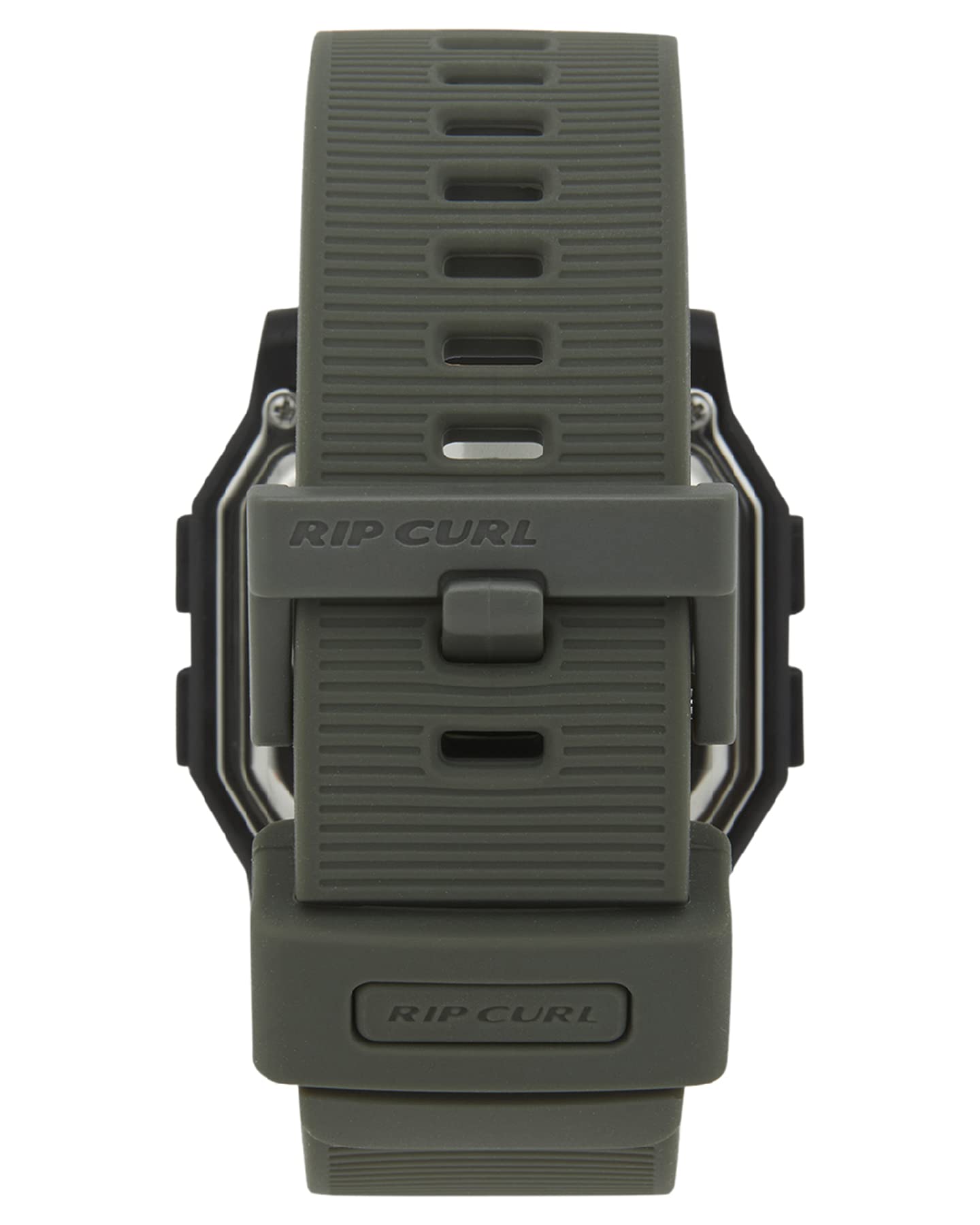 Rip Curl Men's Quartz Sport Watch with Silicone Strap, Green, 24 (Model: A270101191SZ), Army