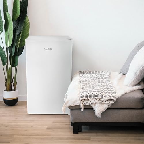 Megachef 3.2 Cubic Feet Refrigerator (White)