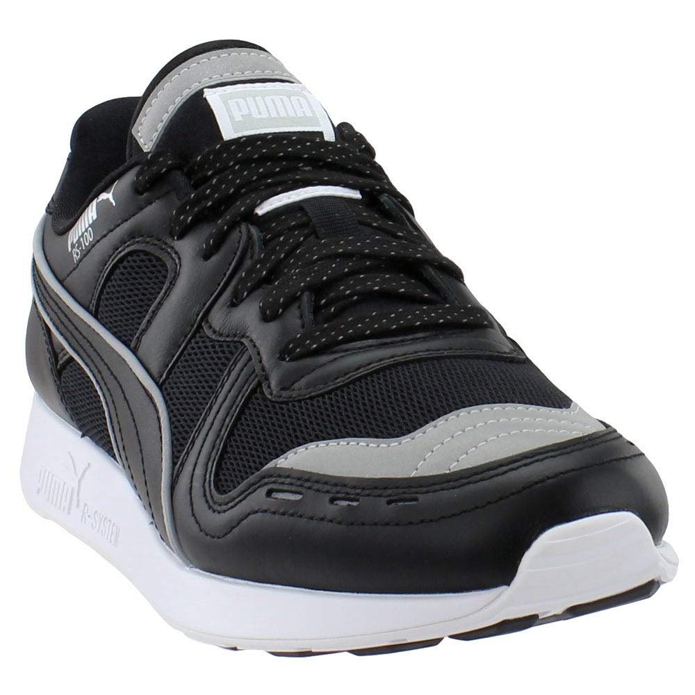 PUMA Mens Rs-100 Optic Sneakers Shoes Casual - Black - Size 8 D