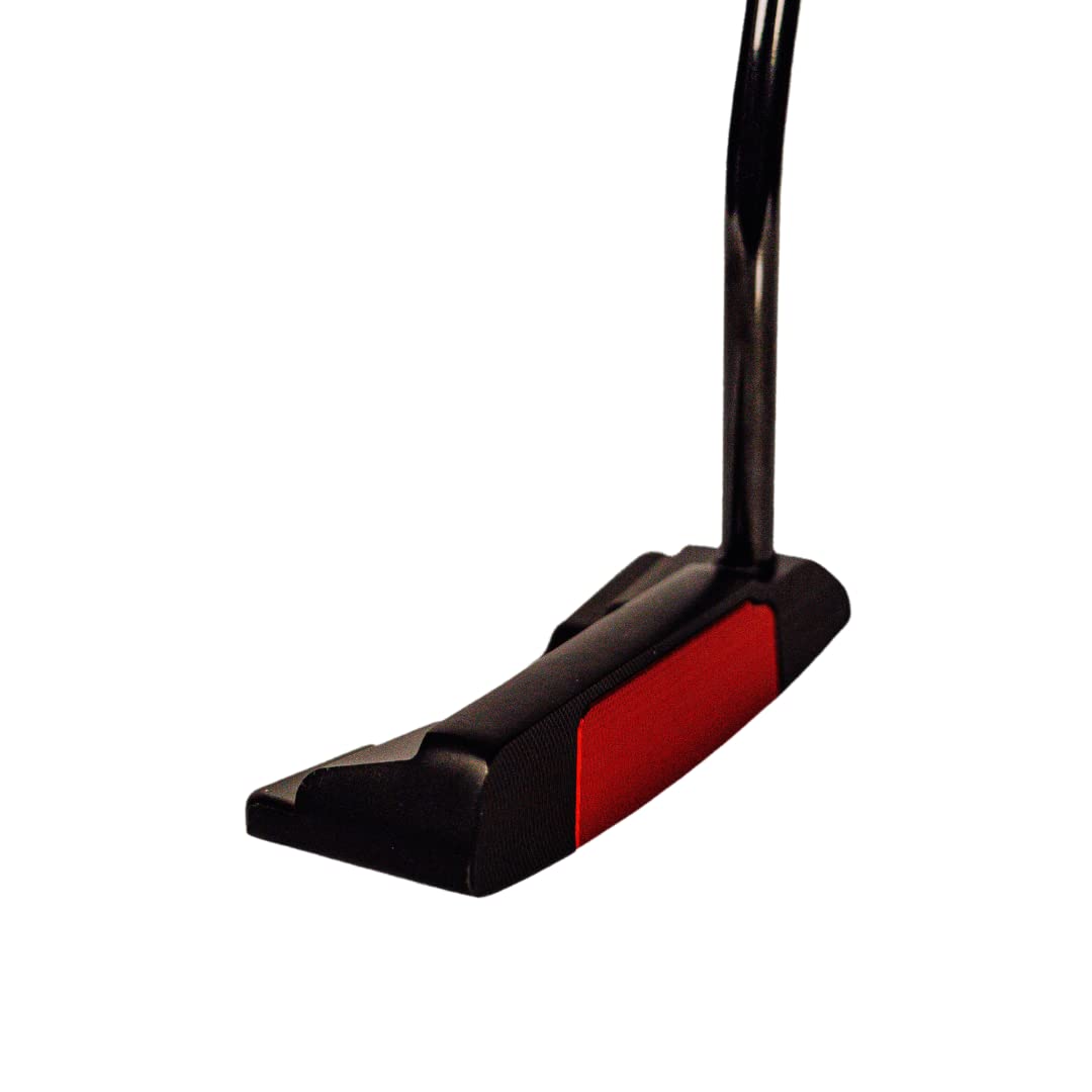 The Fatty - 100% Milled Premium Squareback Golf Putter - Black Widow Golf (Right, 34)