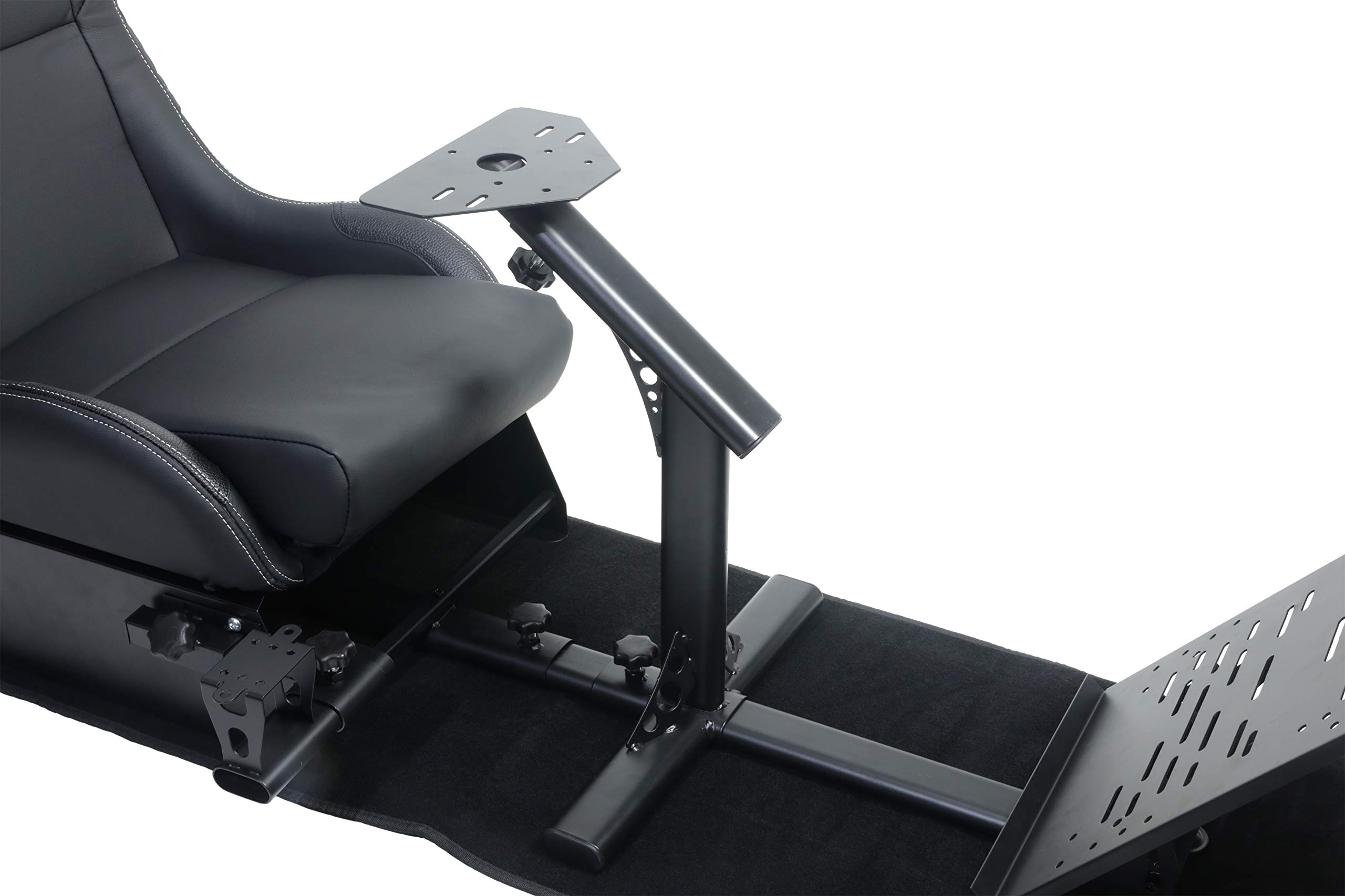 ProAm USA Racing Seat Gaming Chair Simulator Cockpit Steering Wheel Stand for Logitech G29 Thrustmaster Xbox Playstation PS4