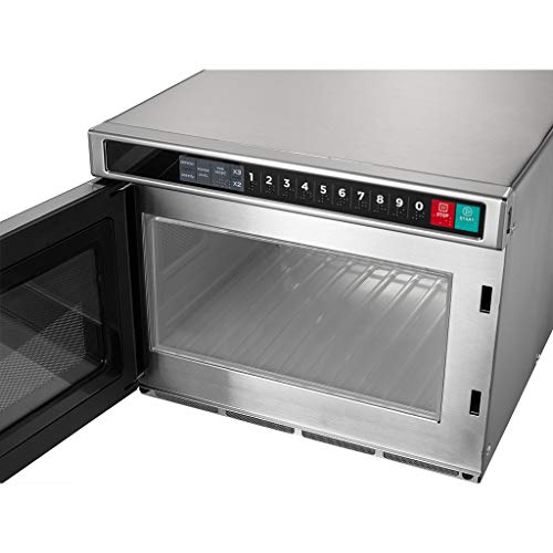 Midea Equipment 1817G1A Commercial Microwave, 1800 Watts, Stainless Steel