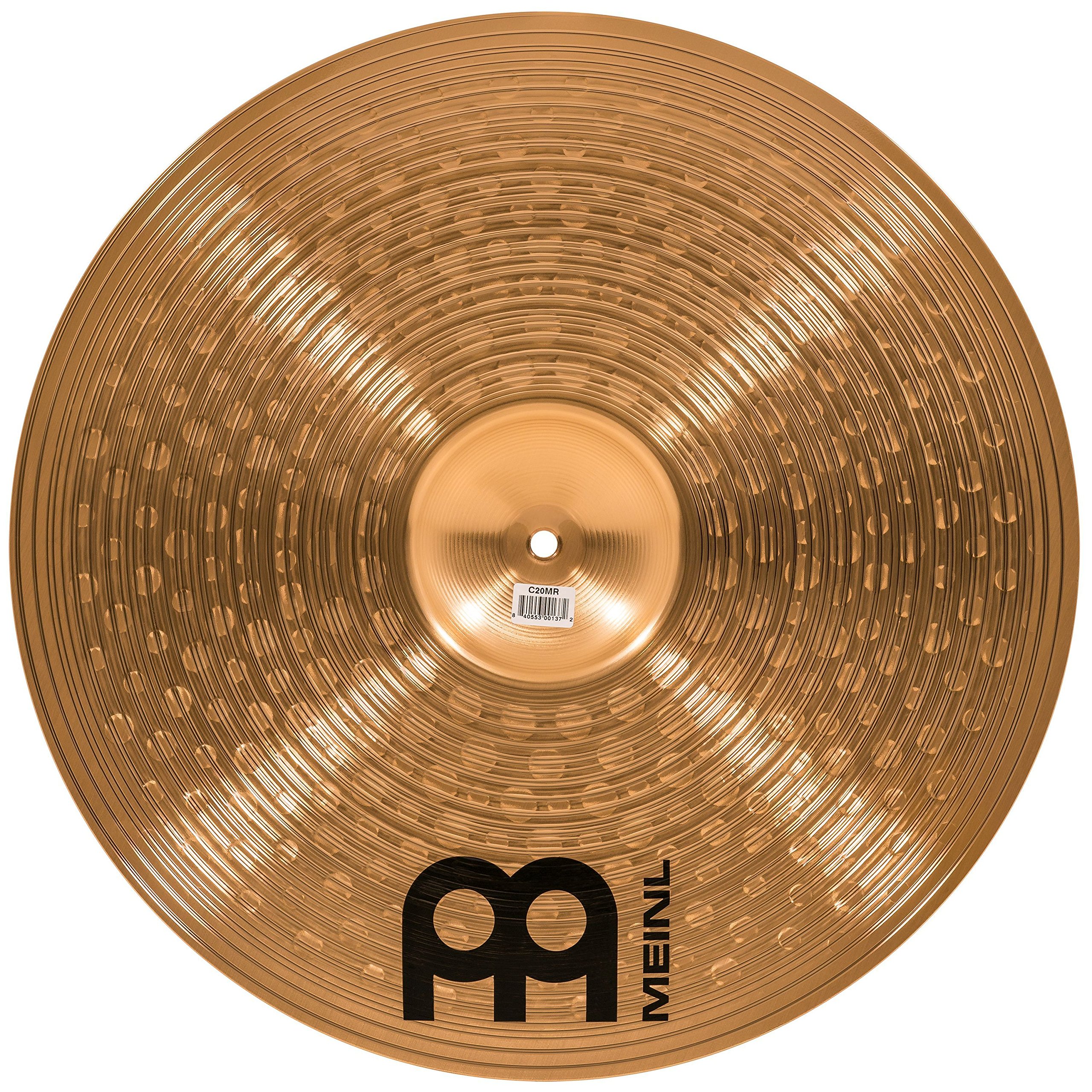 Meinl 20" Medium Ride Cymbal - Classics Traditional - Made in Germany, 2-YEAR WARRANTY (C20MR)