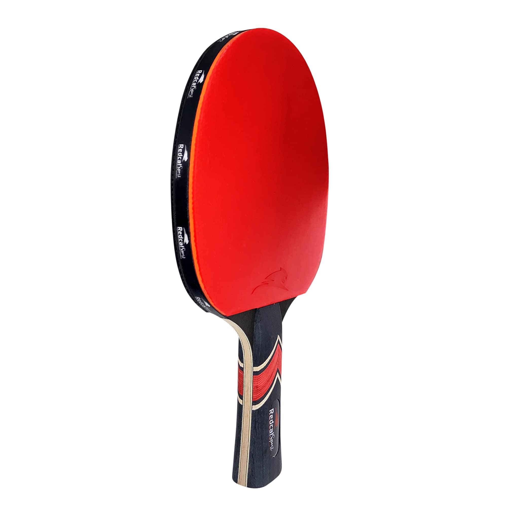 Ping Pong paddle β Pro Carbon Fiber Table Tennis Racket and case has 7 ply blade with 2.0mm Sponge and ITTF standard rubber for true spin, speed and Control - use paddles indoor or outdoor
