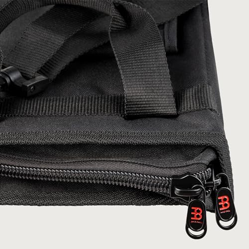 Meinl Percussion Drum Stick Bag with Extra Outside Pocket and Floor Tom Hooks β for Mallets, Brushes and Accessories, Black, Standard (MSB-1)