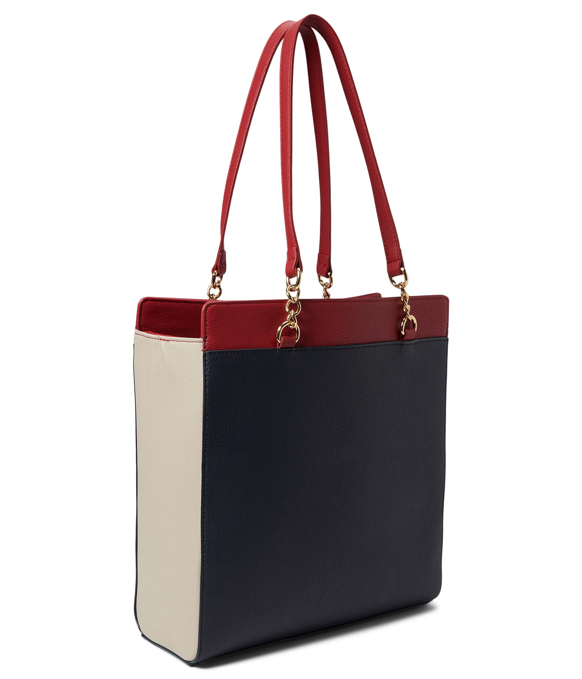 Tommy Hilfiger Antonella II-Tote-Pebble PVC Navy/Red/Stone One Size