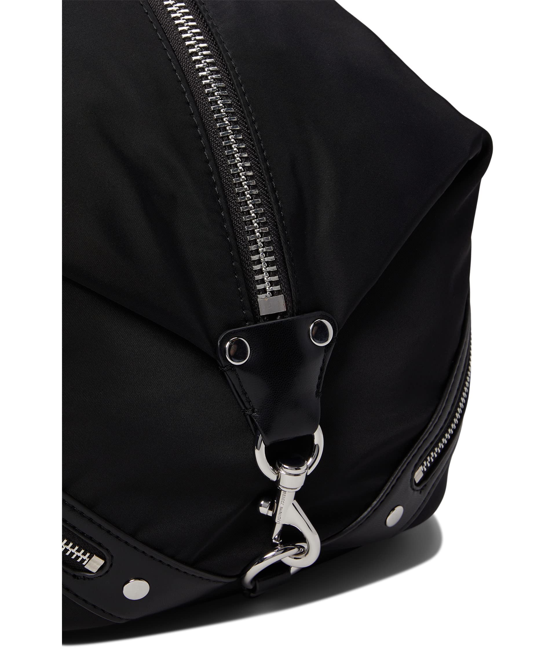 Rebecca Minkoff Nylon Medium Zip Julian Backpack, Black