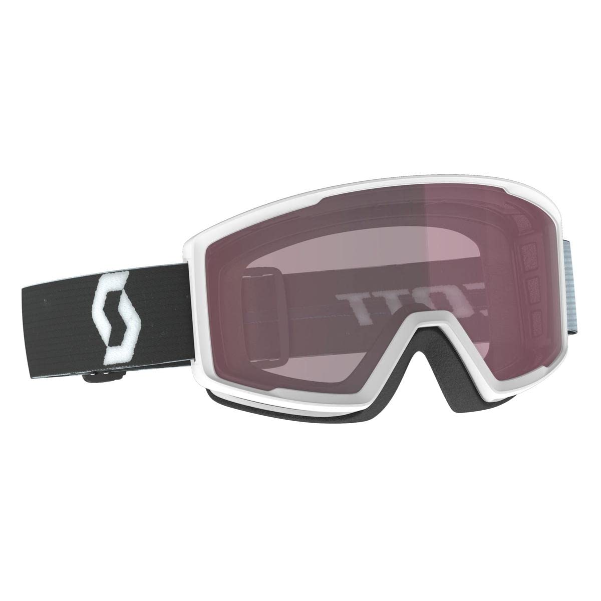 SCOTT Goggle Factor (Team White/Black;illuminator/Illuminator, One Size) 2022/23