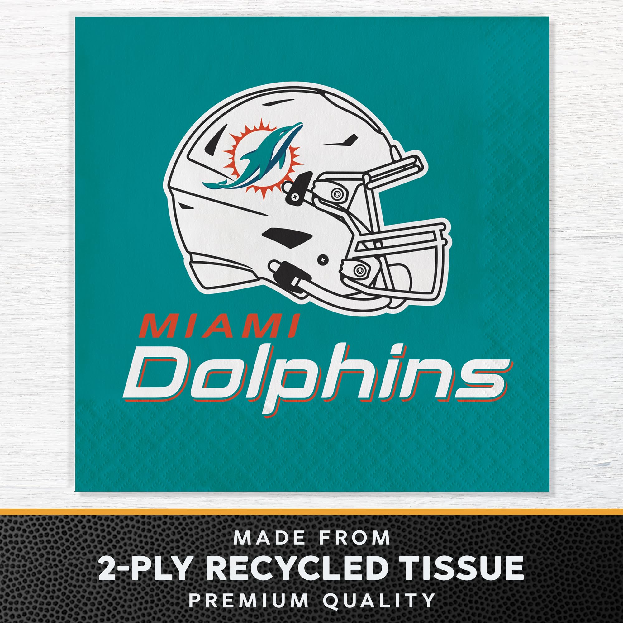 Miami Dolphins Napkins, 48 ct