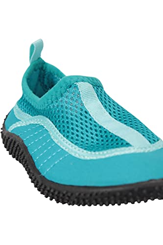 Mountain Warehouse Bermuda Kids Aqua Shoes Teal Kids Shoe Size 5 US
