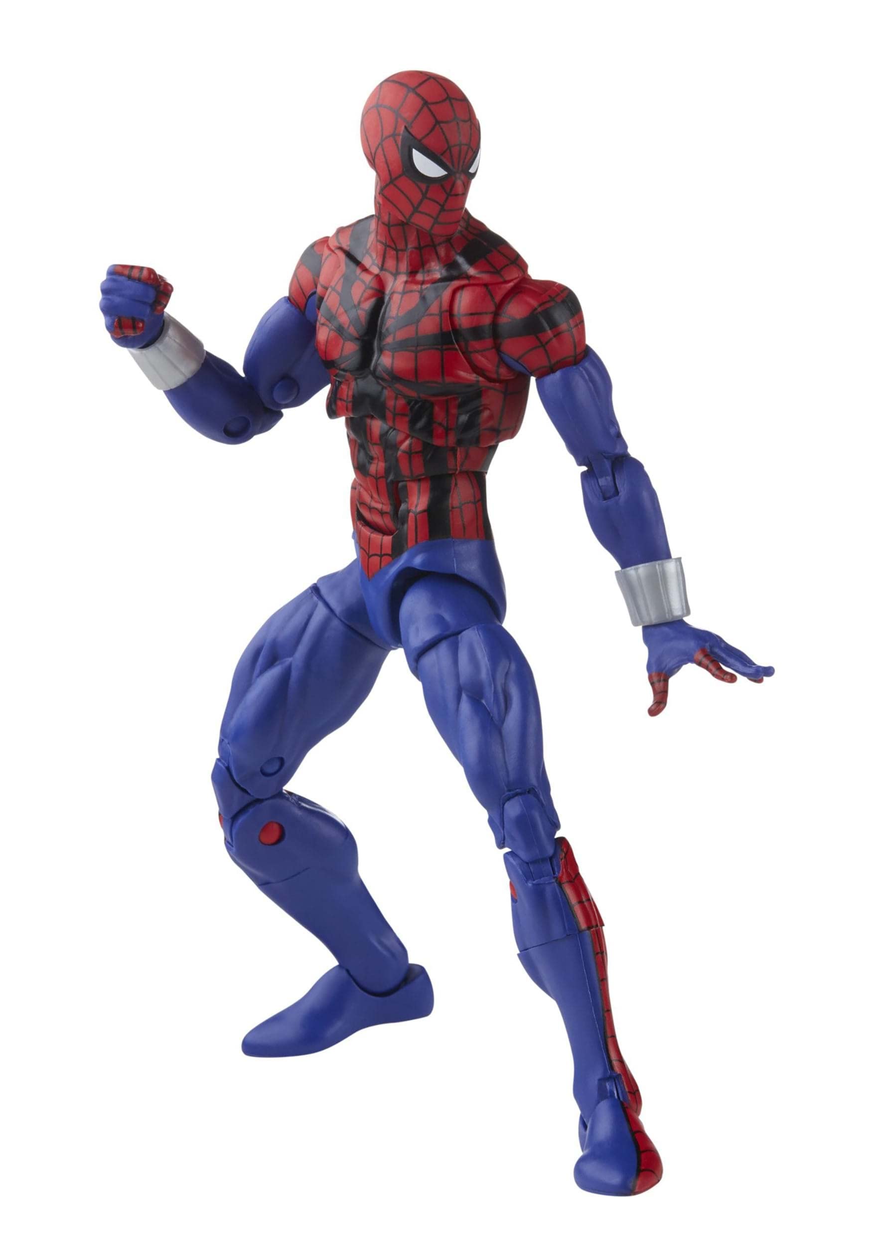 Spider-Man Marvel Legends Series 6-inch Ben Reilly Action Figure Toy, Includes 5 Accessories: 4 Alternate Hands, 1 Web Line FX