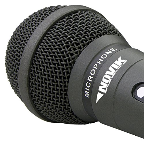 NOVIK NEO Audio Microphone for Singing, Concerts, Studio and Events - Professional FNK 5 Dynamic Cardioid - XLR Connectivity Karaoke Microphone - Polar Pattern with Cable - Ideal for Live Performances