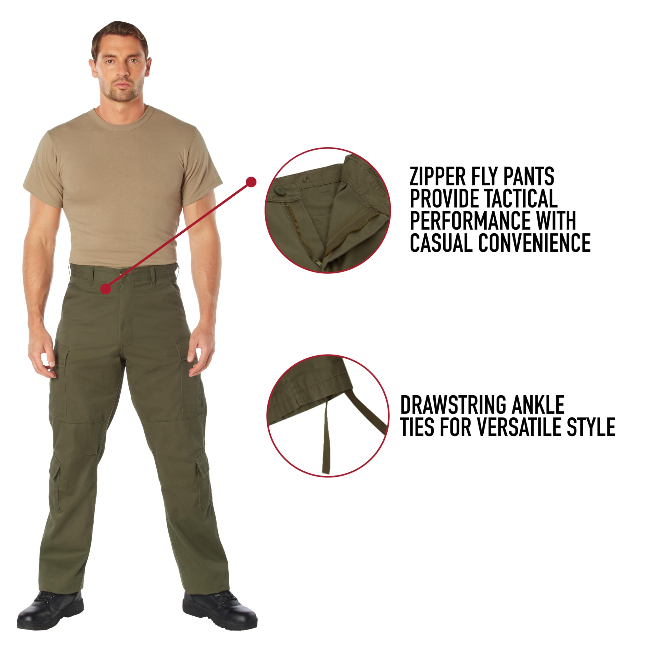 Rothco Vintage Paratrooper Fatigue-Desert Digital Camo, Large