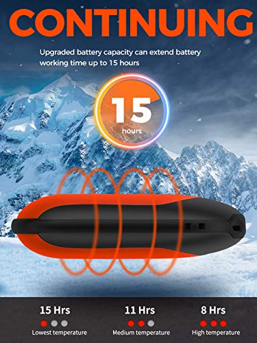 OCOOPA Rechargeable Hand Warmers, 10000mAH Electric Handwarmer Winter Warm 15 Hours Portable Hands Heater for Men Women