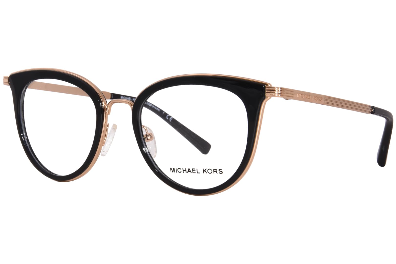 Michael Kors ARUBA MK3026 Eyeglass Frames 3332-50 - Rose Gold MK3026-3332-50
