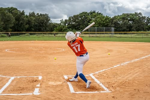 RIP-IT Women's Diamond Metal Softball Cleats - Softball Shoes for Women - White - Size 11