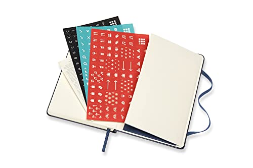 Moleskine Classic 12 Month 2022 Weekly Horizontal Planner, Hard Cover, Pocket (3.5" x 5.5"), Sapphire Blue