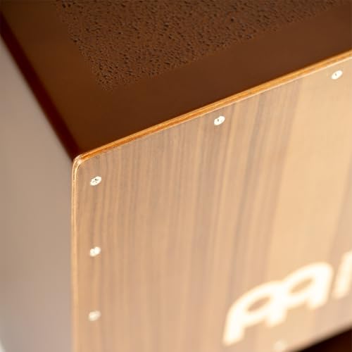 Meinl Jumbo Bass Subwoofer Cajon with Internal Snares - NOT MADE IN CHINA - Walnut Playing Surface, 2-YEAR WARRANTY (SUBCAJ5WN)