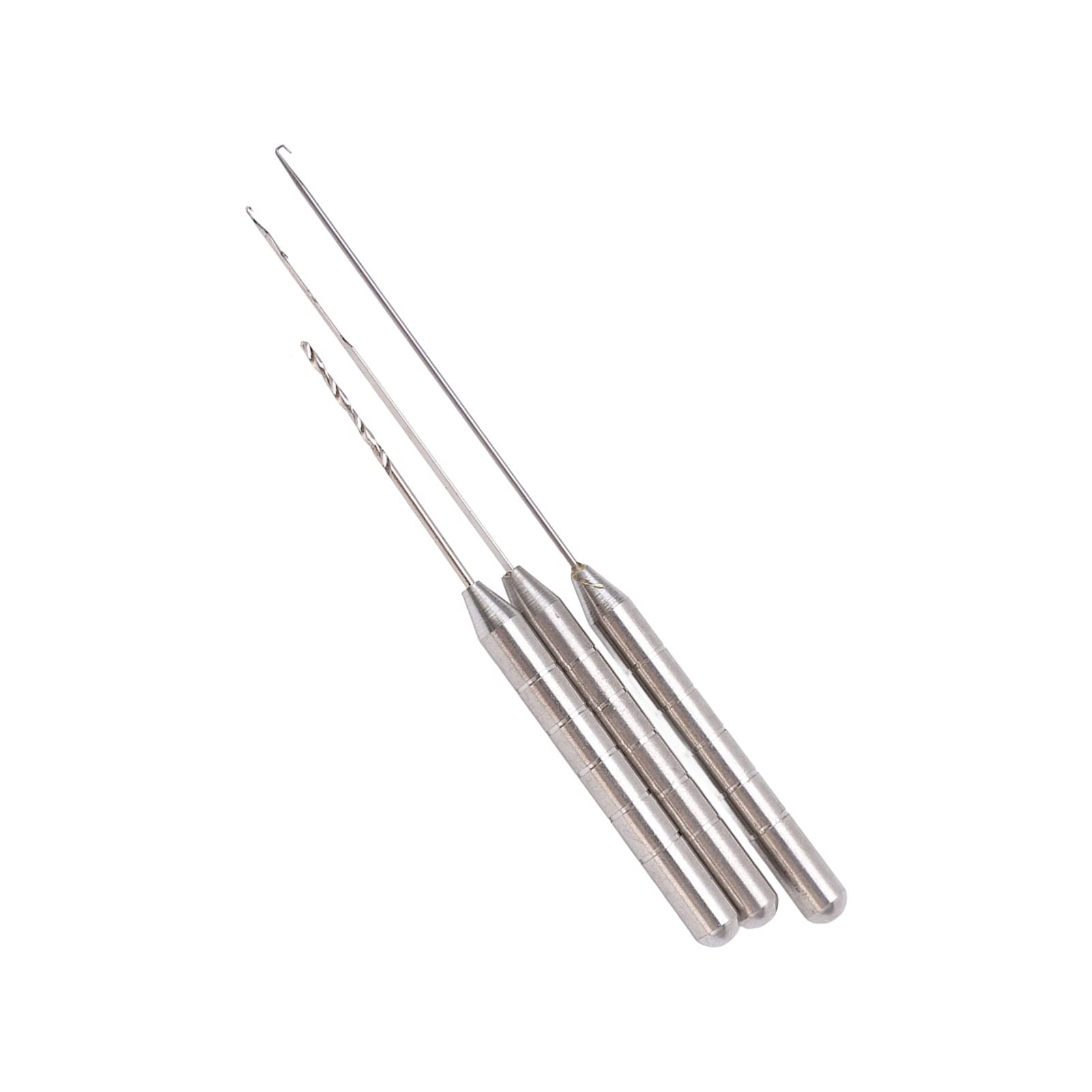 Vifemify Bait Pin Set 3 in 1 Combo Set Aluminum Carp Drill Fishing Tackle Rigging Tool Kit Bait Pins for All Kinds of Fish