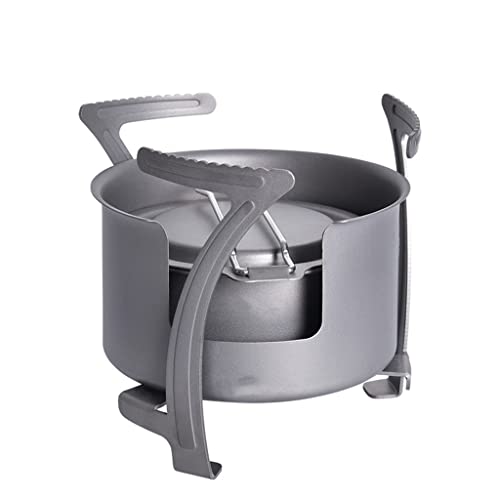 SEASD Spirit Stove with Pot Stand Outdoor Camping Mini Wood Furnace Burner Backpacking