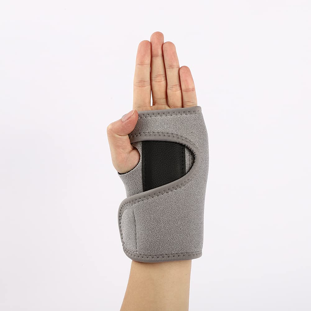 Sports Wrist Brace for Carpal Tunnel, Adjustable Wrist Support Brace with Splints Left/Right Hand, Small/Medium, Arm Compression Hand Support for Injuries, Wrist Pain, Sprain