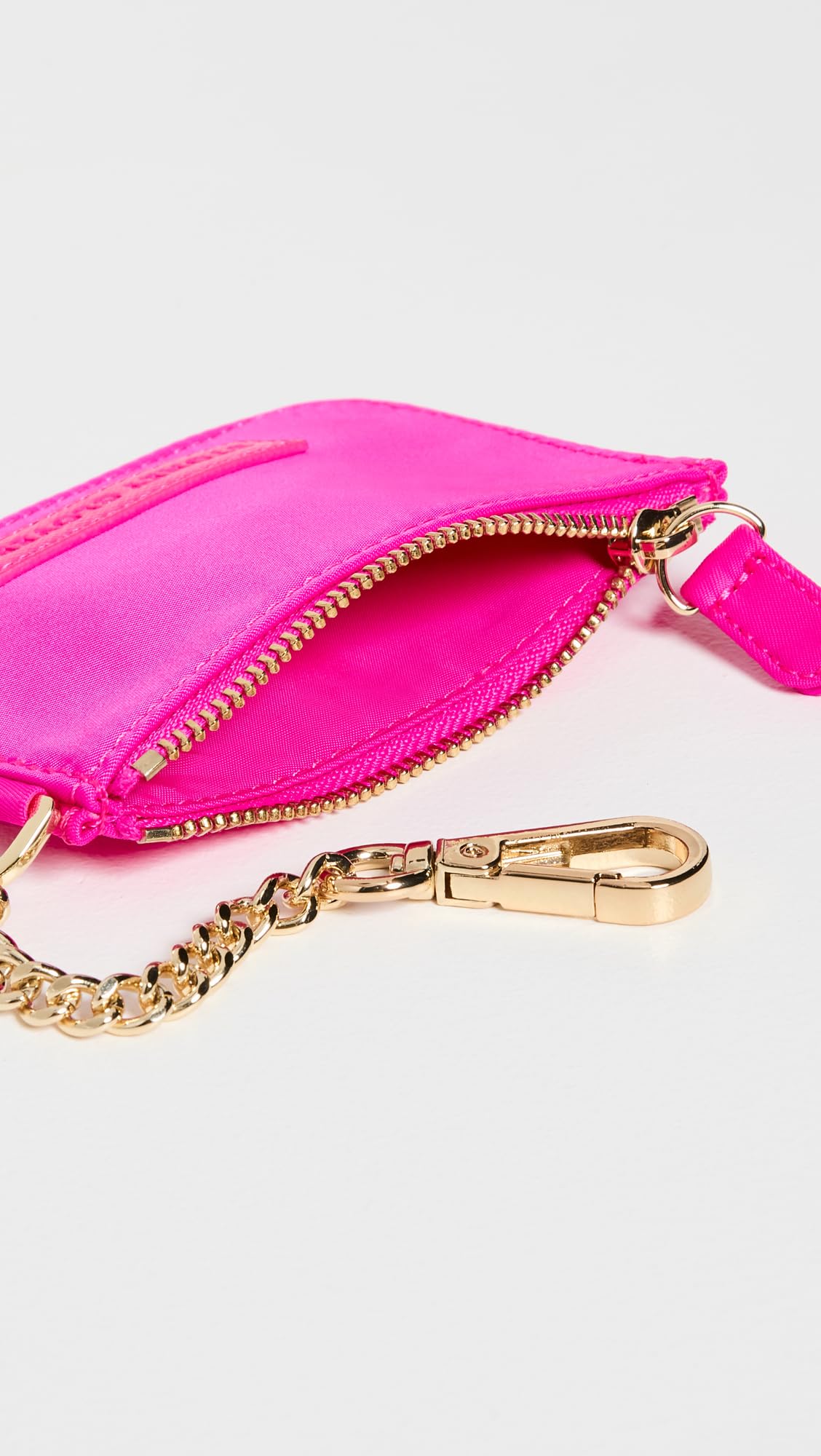 Stoney Clover Lane Women's Nylon Keychain Wallet, Fuschia, Pink, One Size