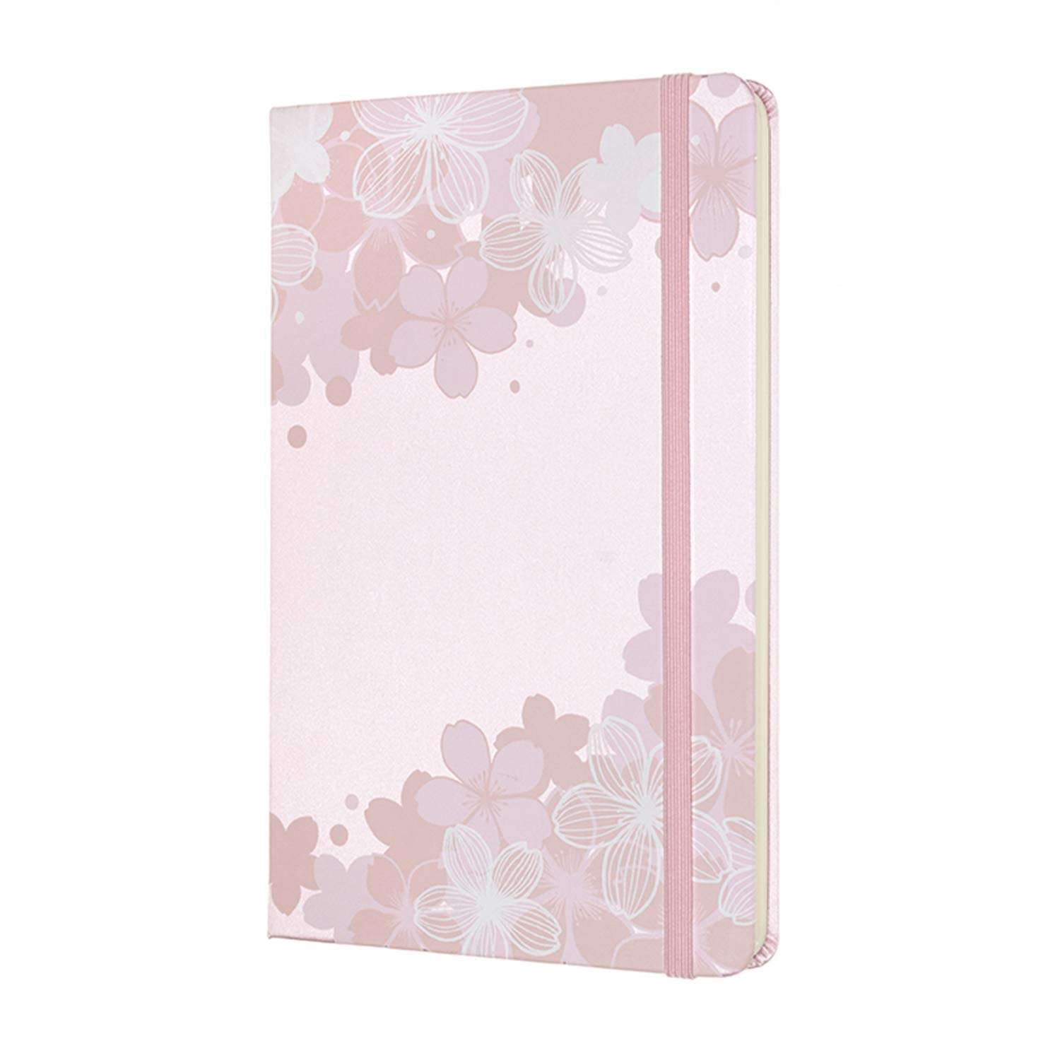 Moleskine Limited Edition Sakura Notebook, Hard Cover, Large (5" x 8.25") Plain/Blank,, 240 Pages, Ivory (8056420851304)