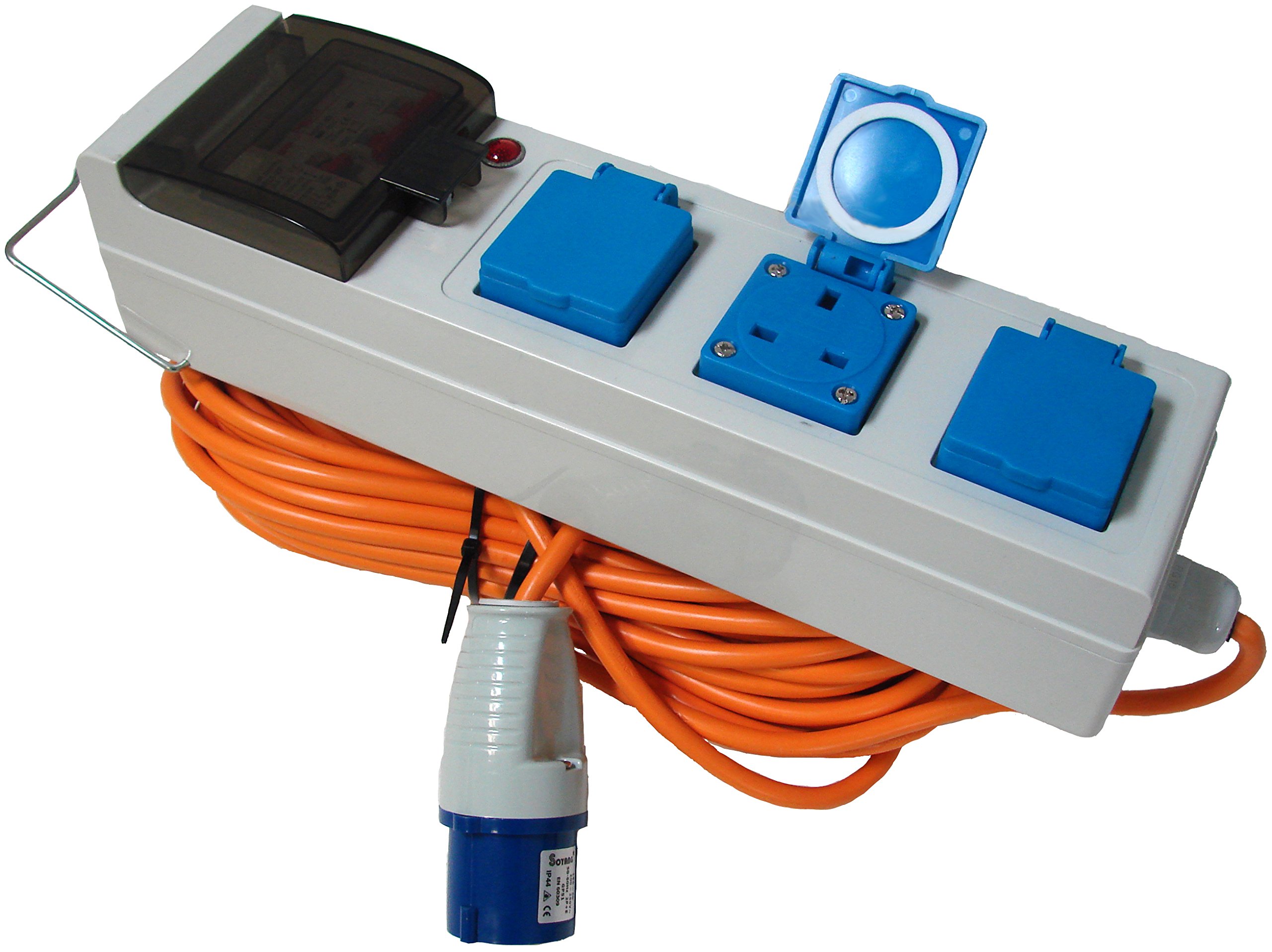 Maypole MP3765 Mobile Mains Power Unit, 230 V, 10 A, 230V 10A