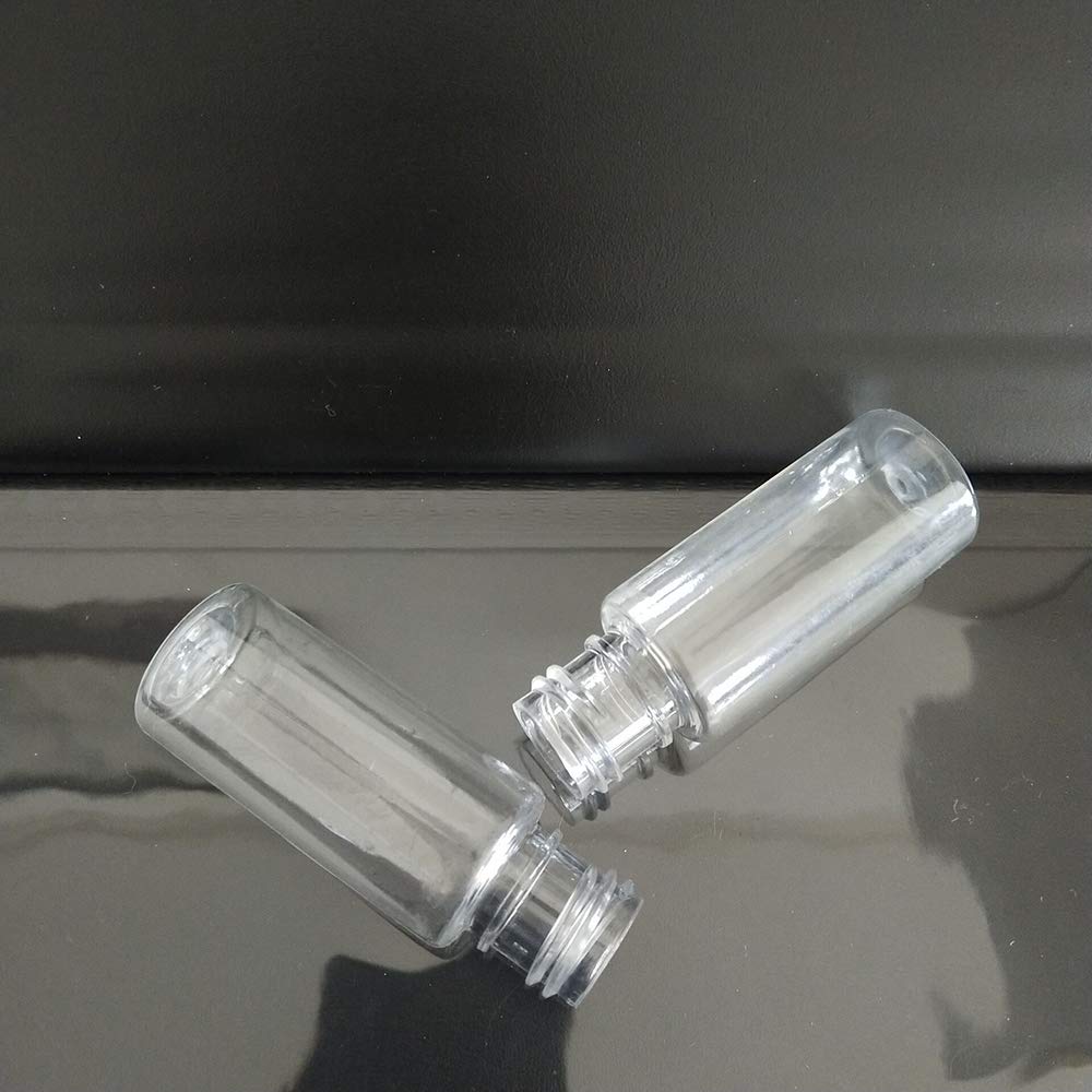 OJYUDD 20 Pack 20ml (0.67oz) Extra Fine Mist Mini Clear Spray Bottles with Pump Spray Cap Refillable Reusable Empty Plastic Travel Bottles for Essential Oils,Cleaning,Perfumes