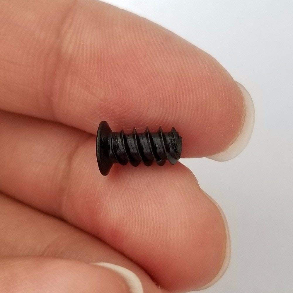 Persberg 100pcs Computer Cooling Fan Mount Screws, M5x10 Black Computer PC Case Fan Screws Black for 70mm, 80mm, 90mm, 92mm, 120mm, 140mm PC Cooling Fan Mount Screws- Screw kit (FANSCREW)(120-19)