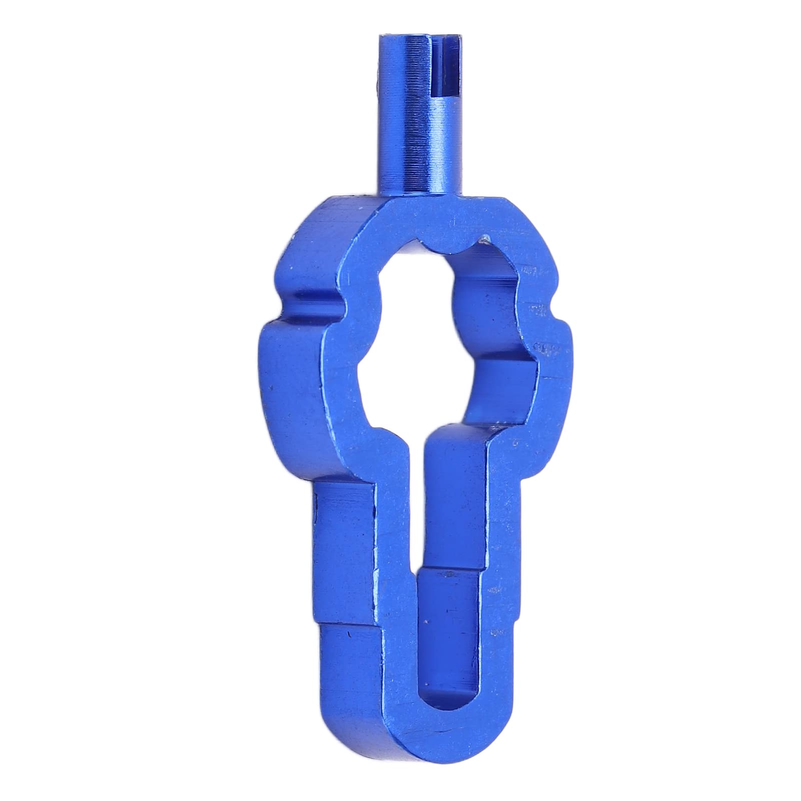 Schrader Presta Valve Core Wrench, Multifunctional Aluminum Alloy Bicycle Valve Tool Hollow Lightweight for Mountain Road Bike