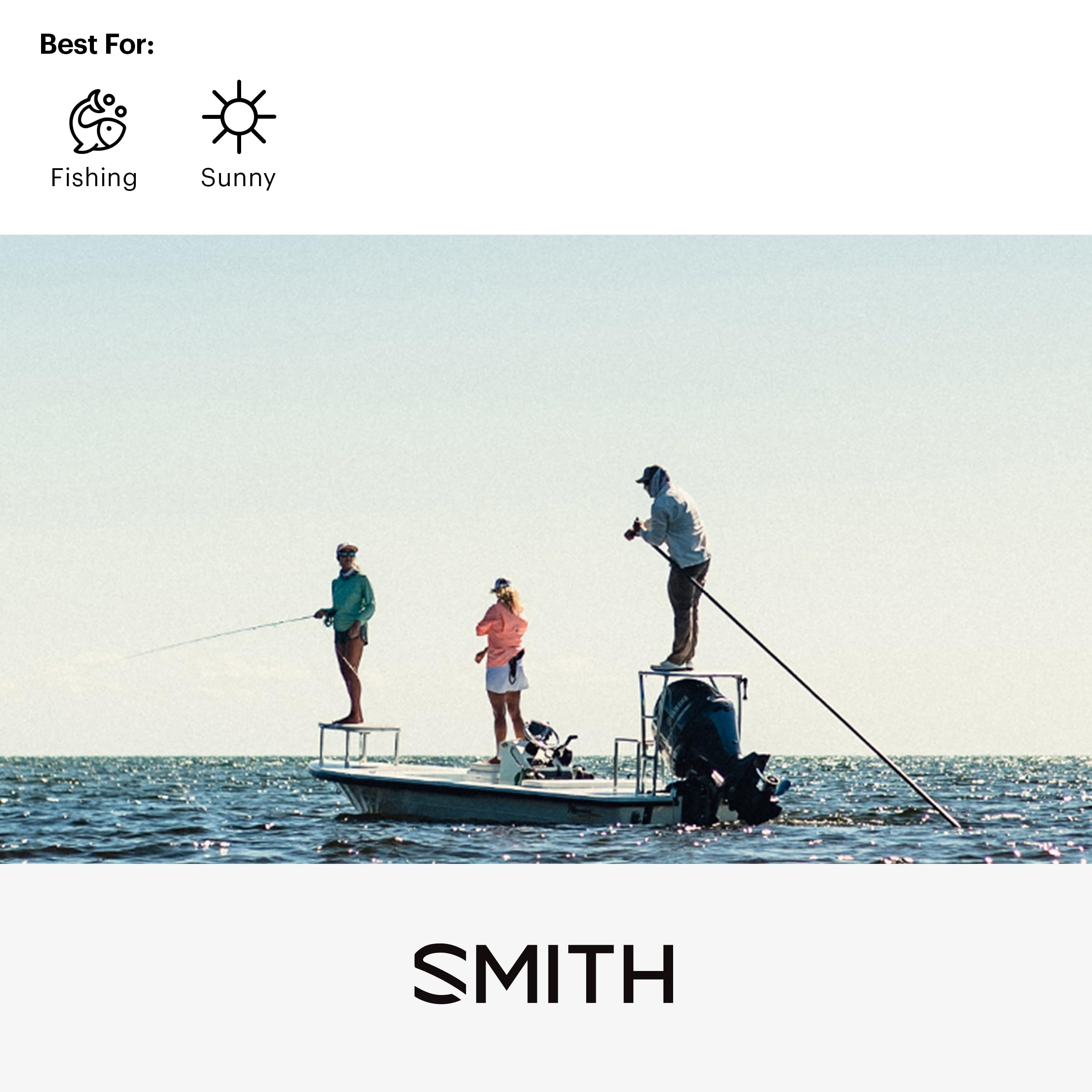 SMITH Guide’s Choice XL Sunglasses – Extra Large Performance Sports Active Sunglasses for Biking, Fishing & More – For Men & Women – Matte Black + Blue ChromaPop Glass Polarized Mirror Lenses