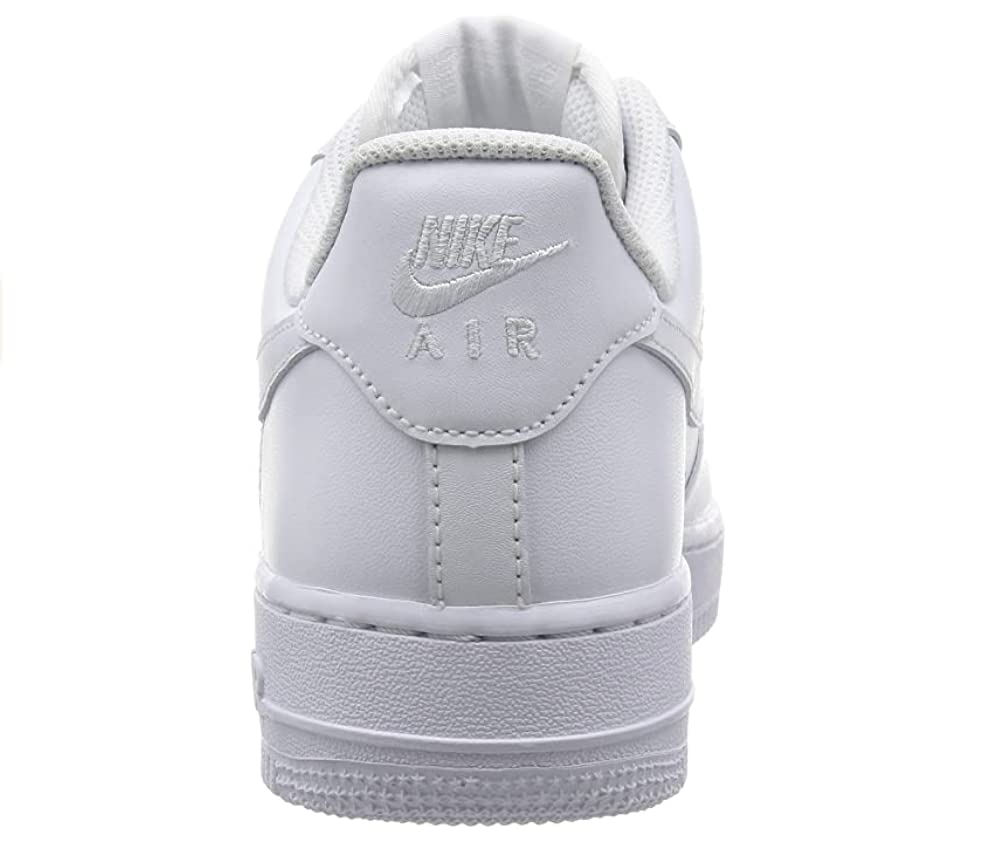 Nike Men's Air Force 1 Shoe, Pure Platinum/White/Pure Platinum, 10