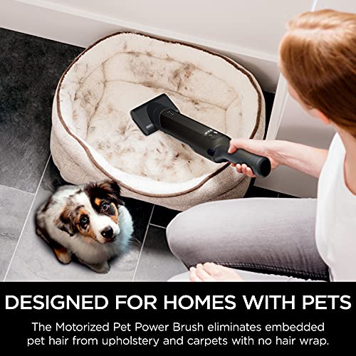 Shark WV403BR Cordless Hand Vacuum WANDVAC PRO, Ultra-Lightweight & Portable with Powerful Suction & Tools for Pets, Made for Car & Home, Dark Chocolate Brown