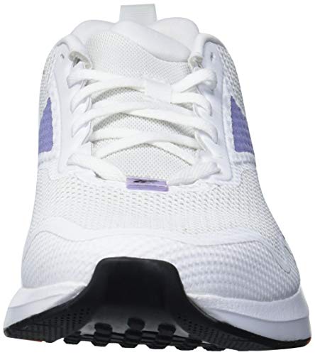 Reebok womens FUSIUM RUN LITE,White/Black/vivid orange,8 M US