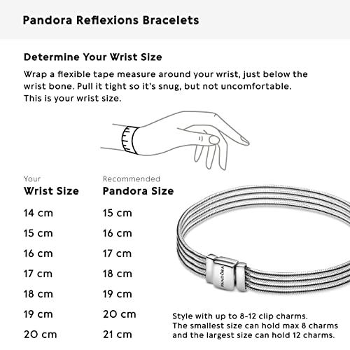 PANDORA Reflexions Multi Snake Chain Bracelet