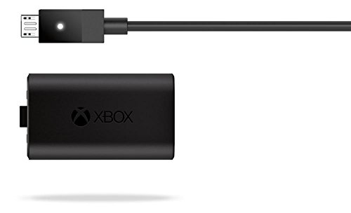 Microsoft S3V-00014 Xbox One Play and Charge Kit Black