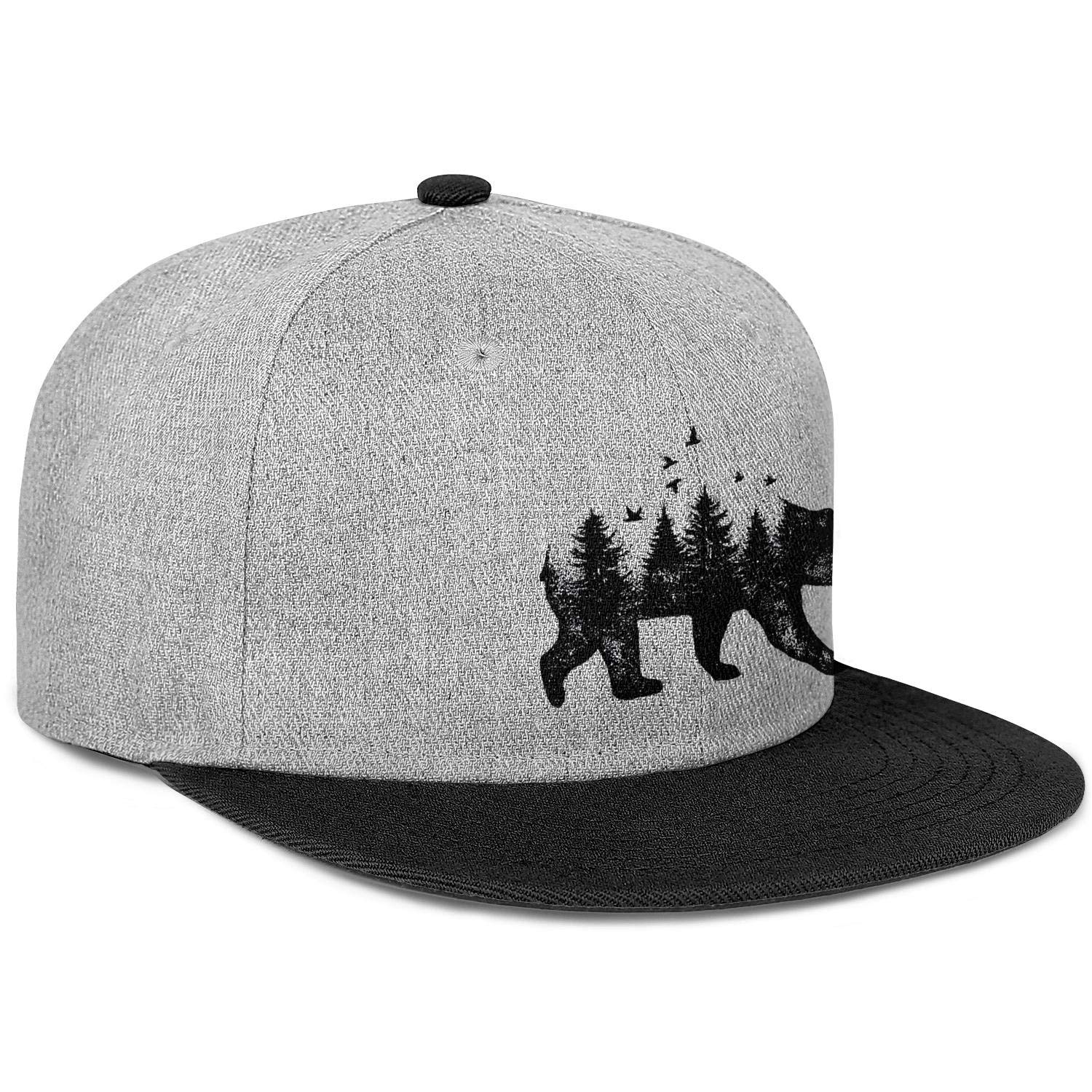 Men Women Dad Hat California Bear Tattoo Drawing Nature Idea Snapback Casual Cap
