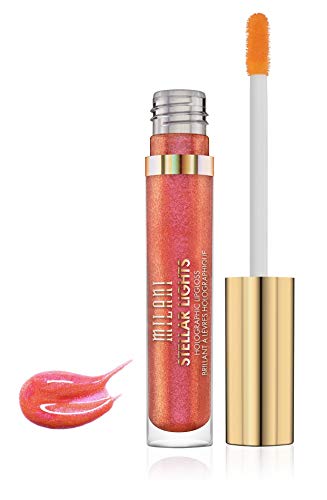 Milani Stellar Lights Holographic Lip Gloss# 03 Luminous Peach (Quantity 1)