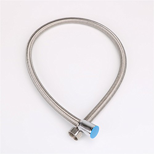 Weirun Commercial Style Single Lever Spring Pull Down Kitchen Sink Faucet Replacement Part 30.3-Inch Hose, Stainless steel