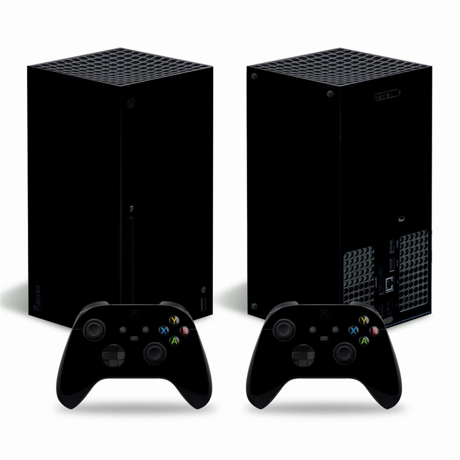 Top factory Skin Decal Protective Vinyl Skin Decal Cover for Series X Console Skins Wrap Sticker with Two Free Wireless Controller Decals 88319 Decal