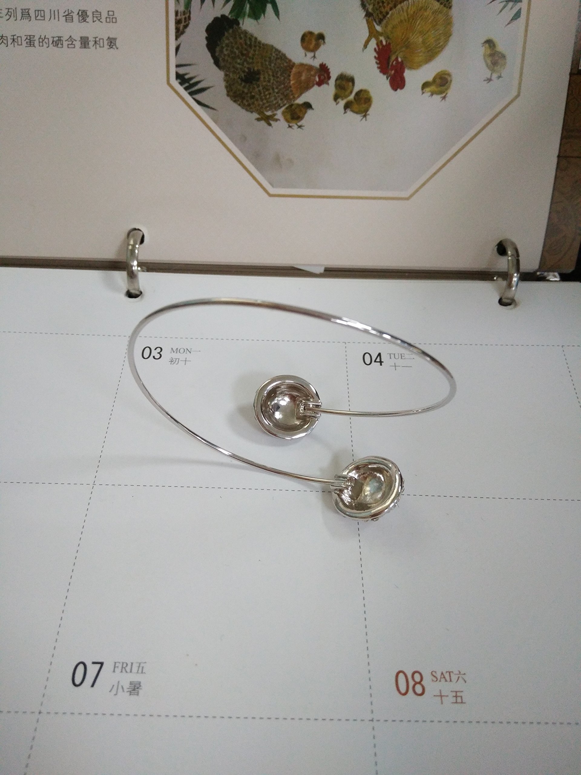 MANZHEN Adjustabe Baseball Softball Bangle Bracelet Cuff Wire Bangle Sports Charm Bangle Bracelets (1)