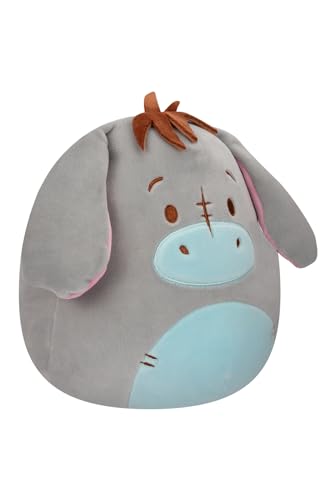 Squishmallows Official Kellytoy Pooh Bear Character 8 Inch Soft Squishy Plush Stuffed Toy Animals (8 Inch, Eeyore)
